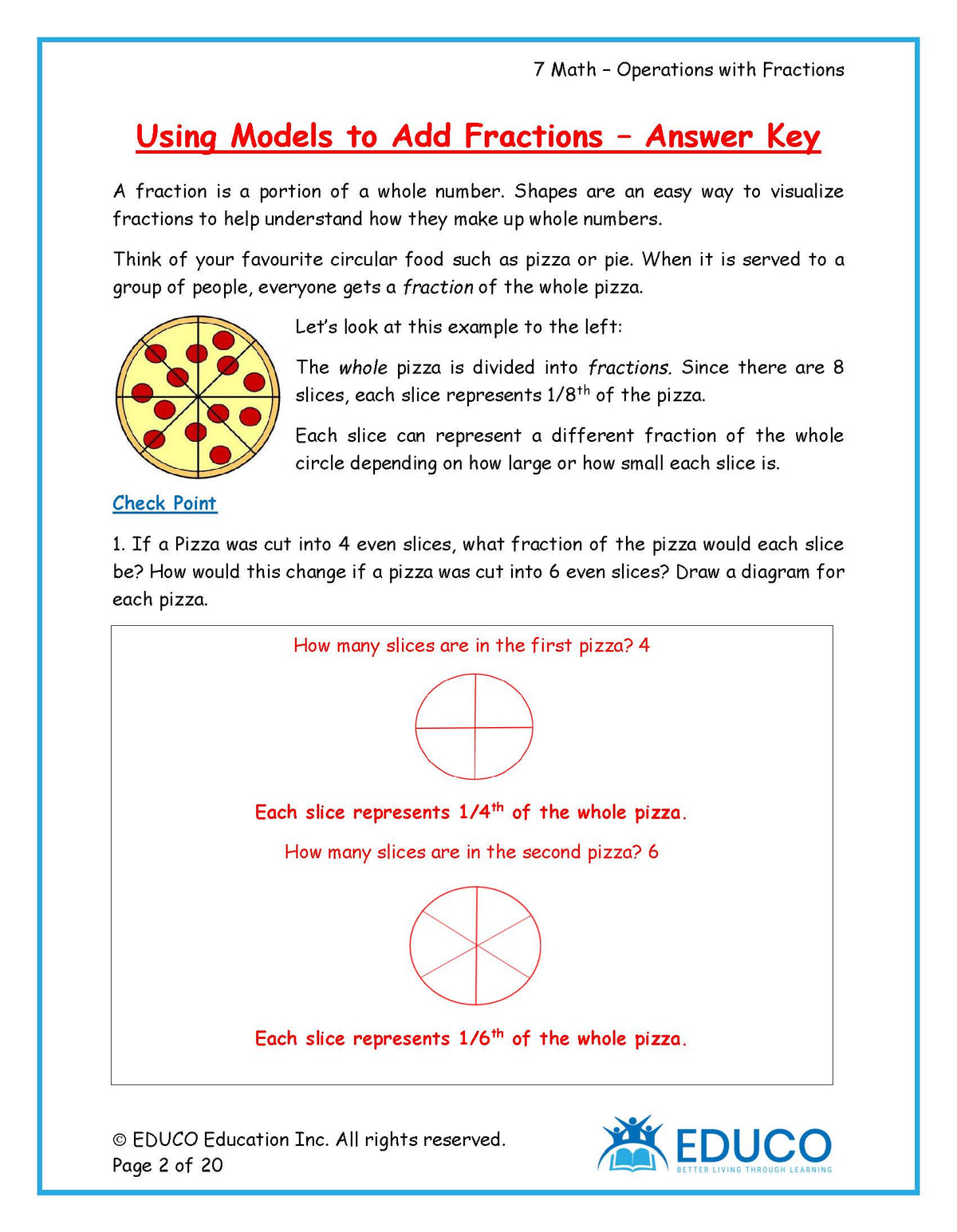Unit 5: Operations with Fractions - Grade 7 Math (Digital Download ...